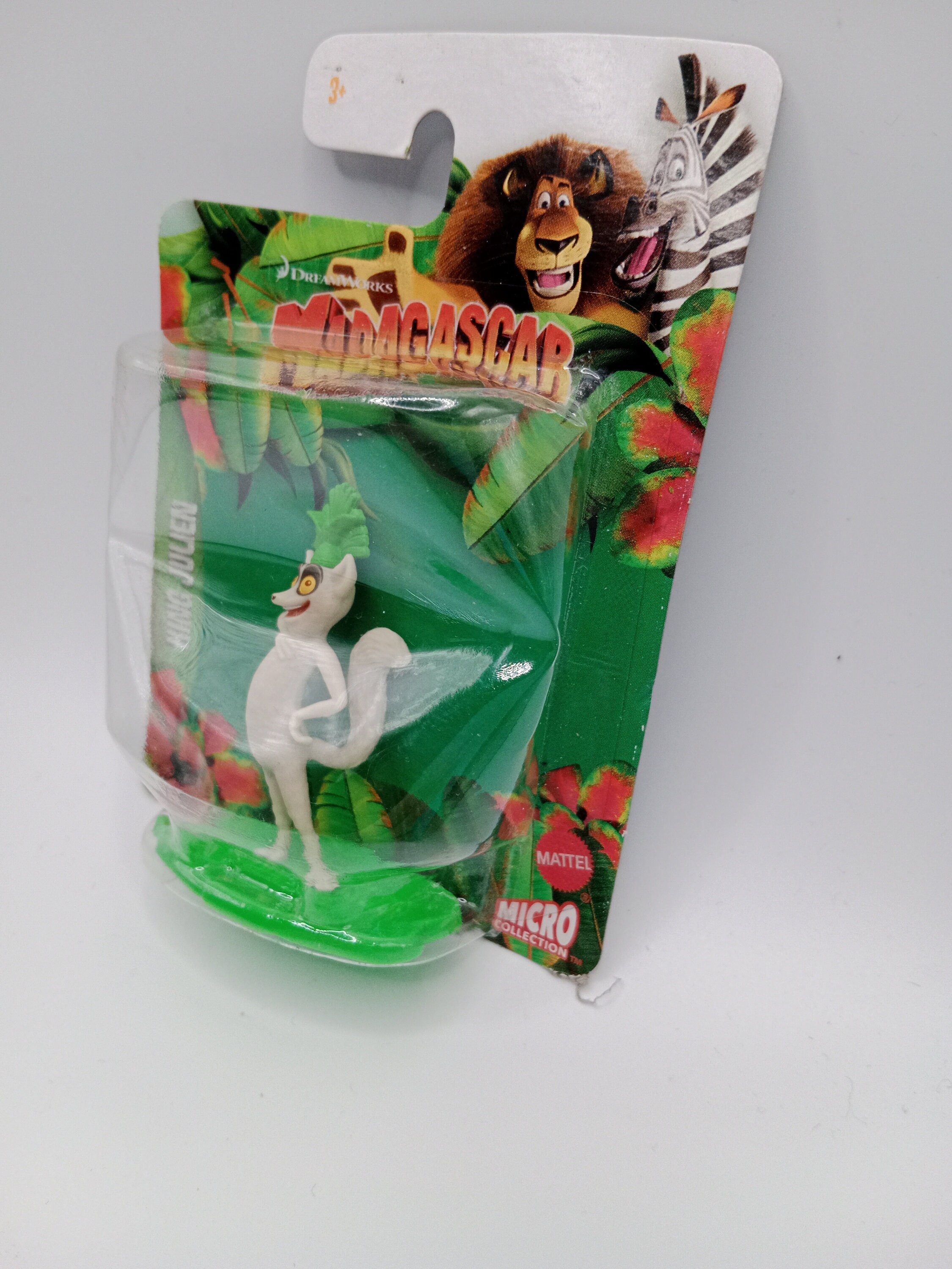 King Julien Madagascar Figurine, Dreamworks, Mattel Micro Collection ...