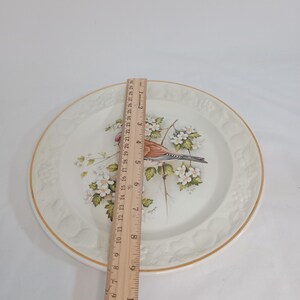 Royal Worcester Spode Palissy Linnet Plate, Decorative Birds, Fruit ...