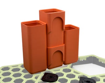 Hexahive Base - Hexagon Wall Storage System - Etsy UK