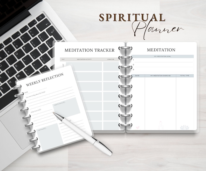 Spirituality Planner Printable Awakening Journal PDF Tarot Journal ...