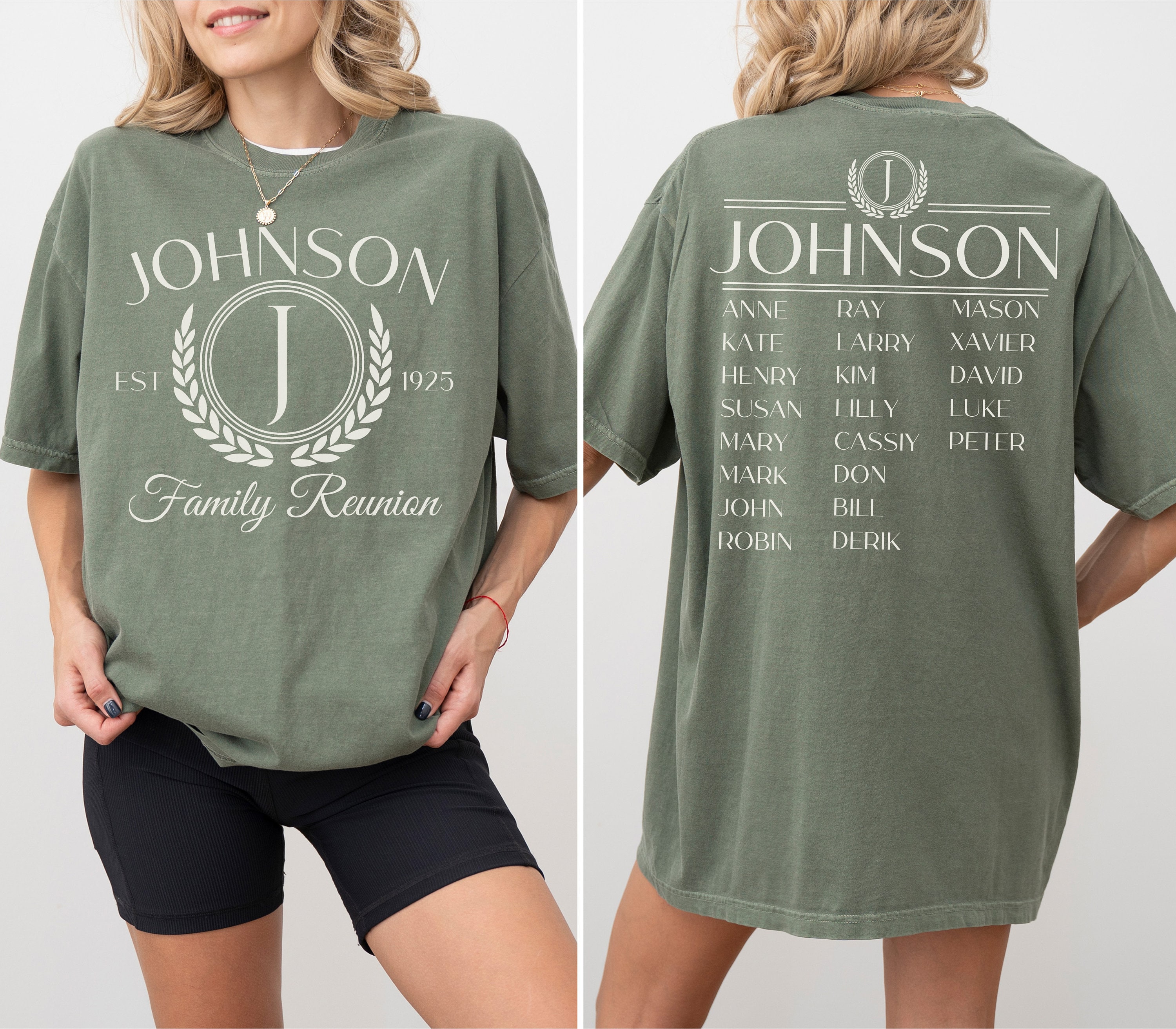 Custom Family Reunion Shirts, Matching Family Reunion Tshirts ...