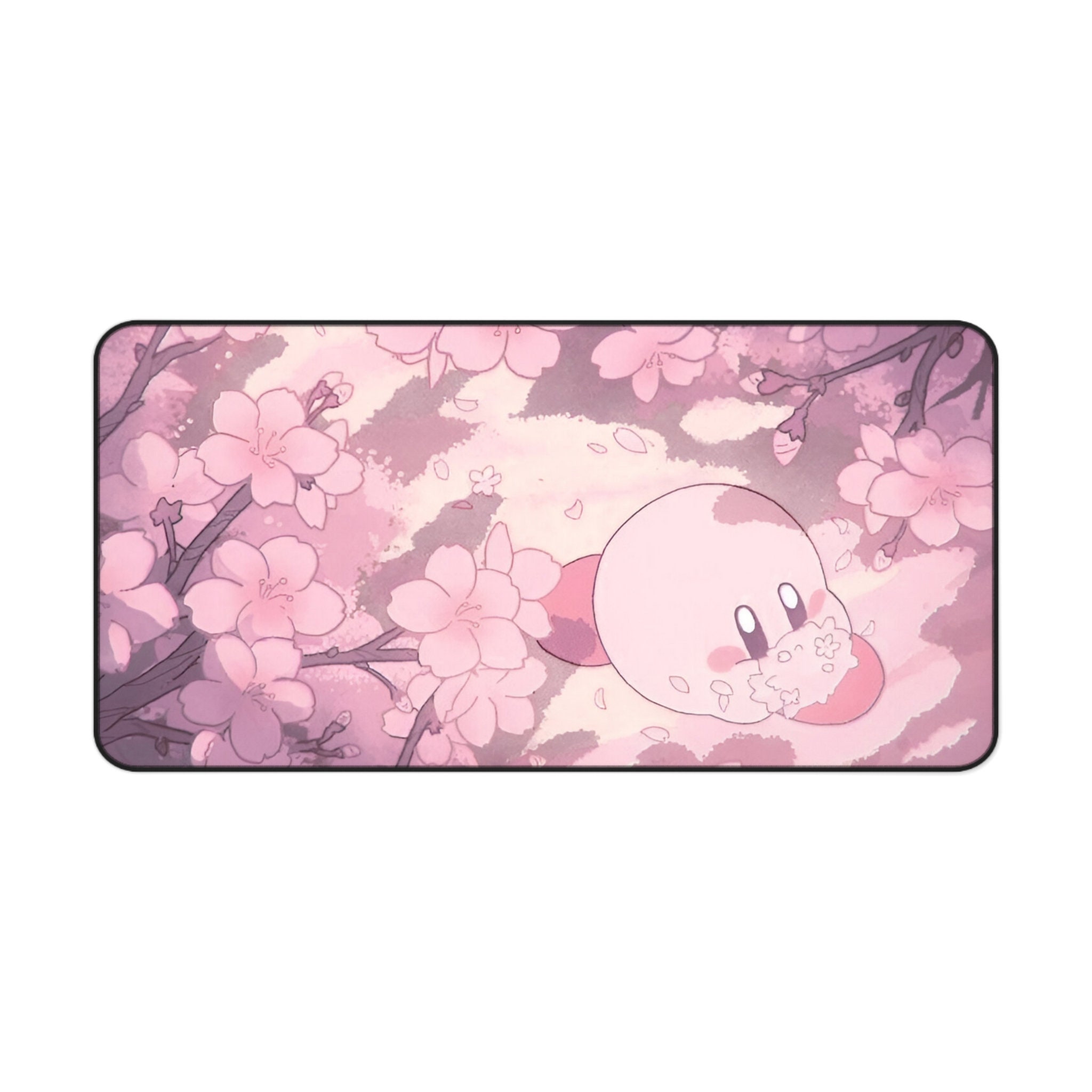 Pink Kirby, Kawaii Kirby Mouse Pad, Cute Kirby, Custom Mousepad ...