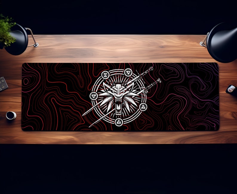 Witcher's Signs Mousepad: Cast a Spell of Enchantment Over Your Digital ...