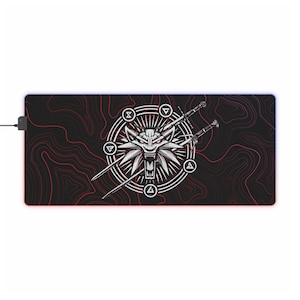 Witcher's Signs Mousepad: Cast a Spell of Enchantment Over Your Digital ...