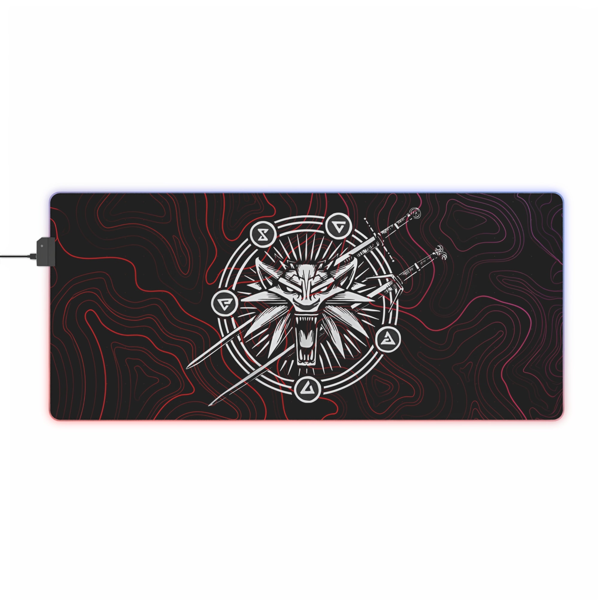 Witcher's Signs Mousepad: Cast a Spell of Enchantment Over Your Digital ...