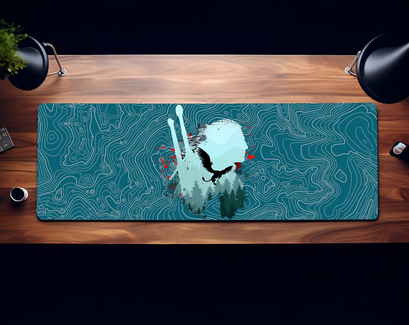 Path of the White Wolf: Unfurl Your Destiny With This Witcher Mousepad ...
