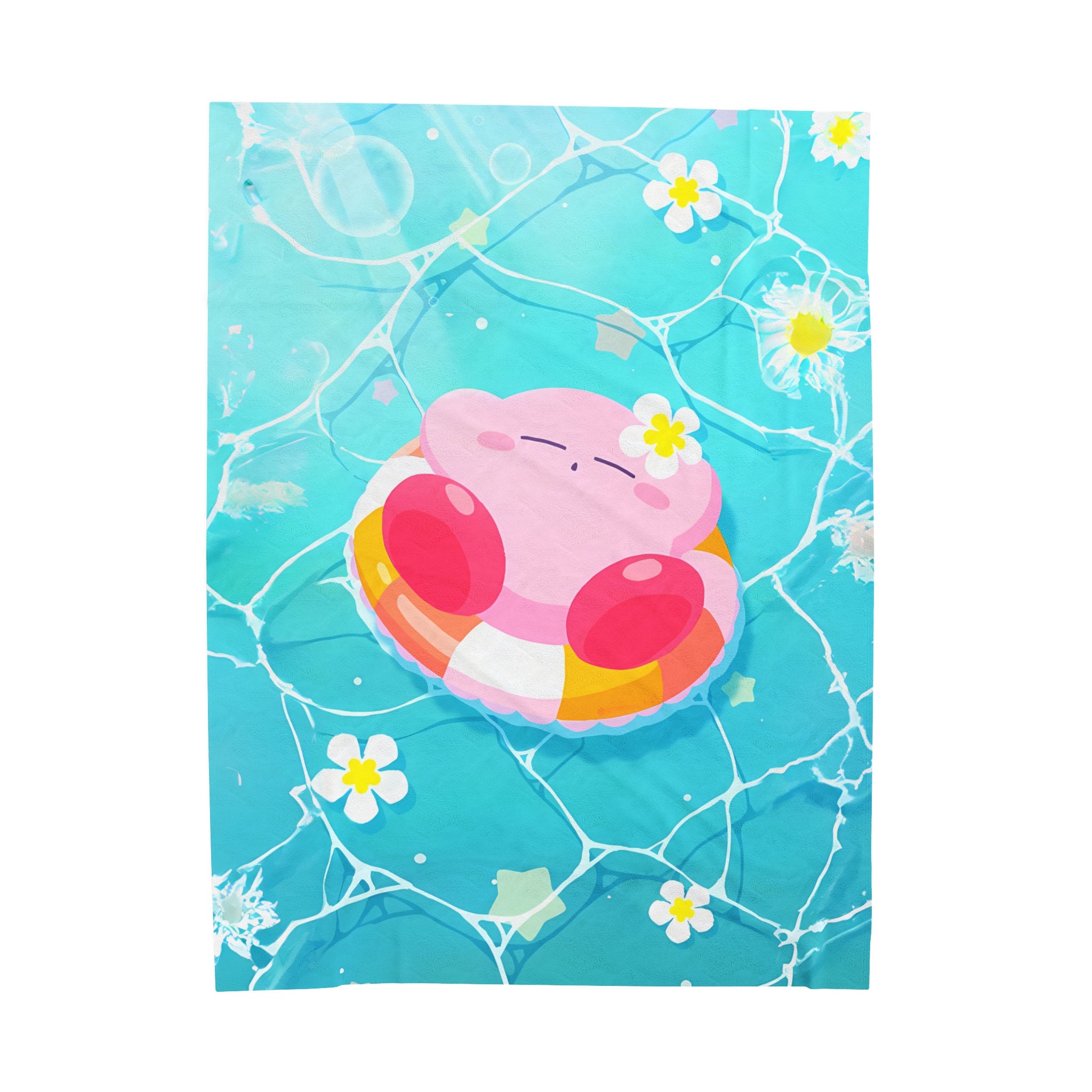 Relaxation Station With Kirby Blanket, Goodies' Designs, Ultra Soft ...