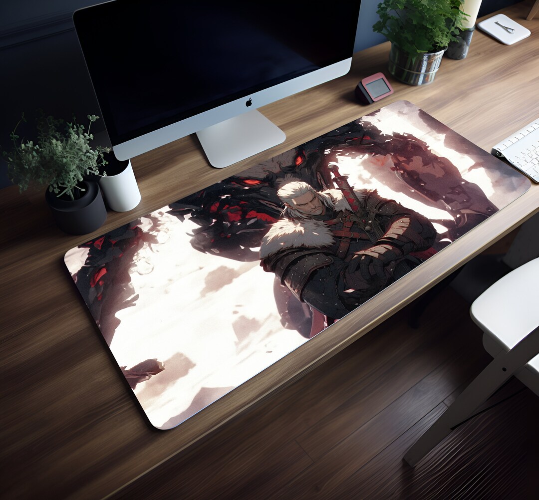 The Witcher RGB Mousepad: Slay Monsters With Style - Unleash Your Inner ...