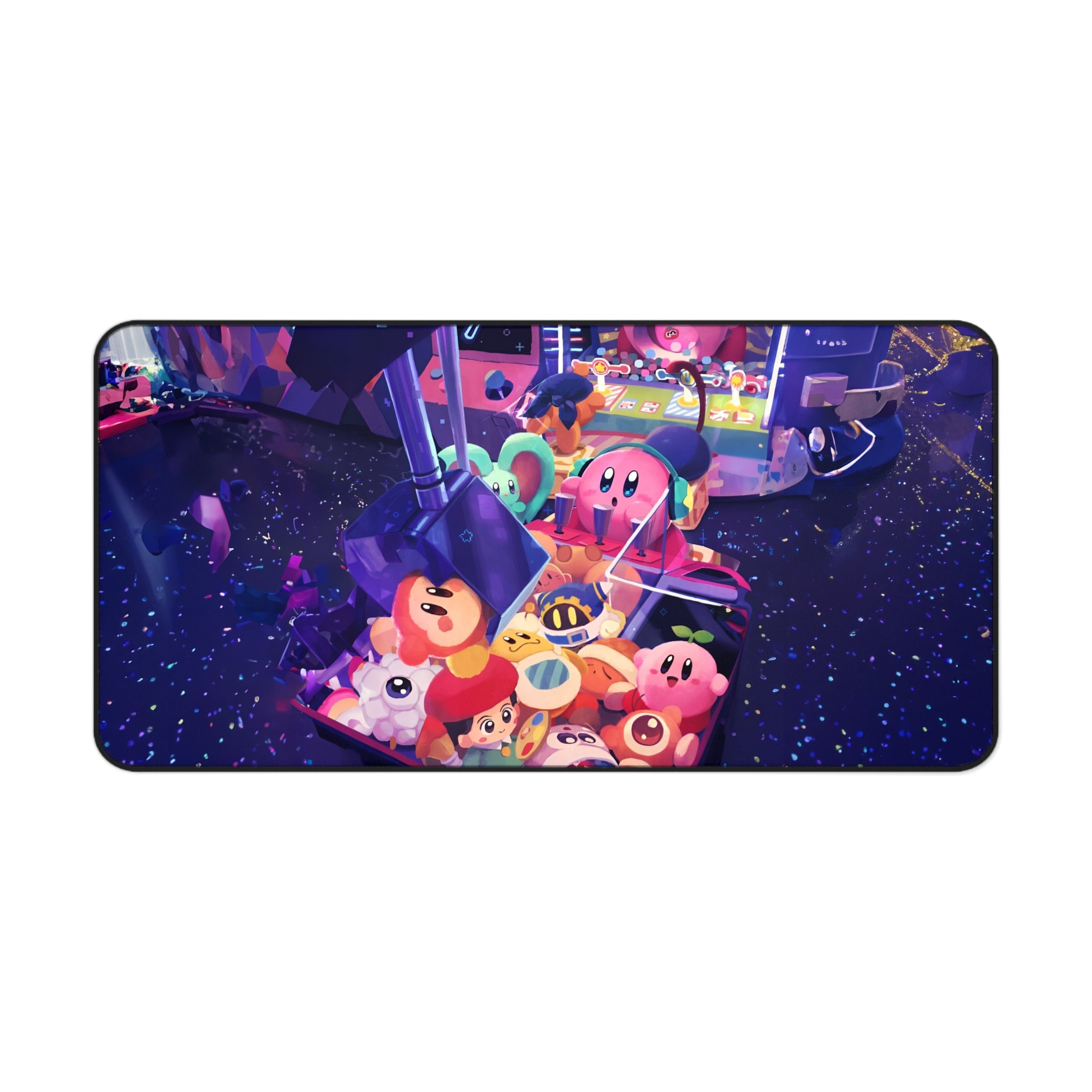 Kirby and the Claw Machine, Kawaii Kirby Mouse Pad, Cute Kirby, Custom ...
