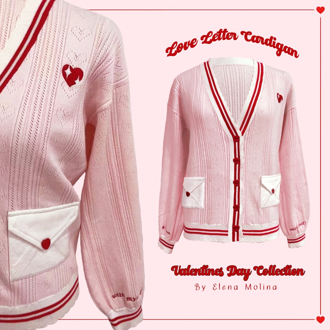 PREORDER - Love Letter Cardigan - Etsy