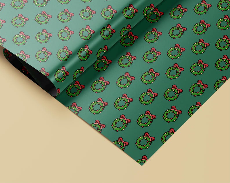 Christmas Wrapping Paper, Holiday Gift Wrap, Christmas Wrapping Paper ...