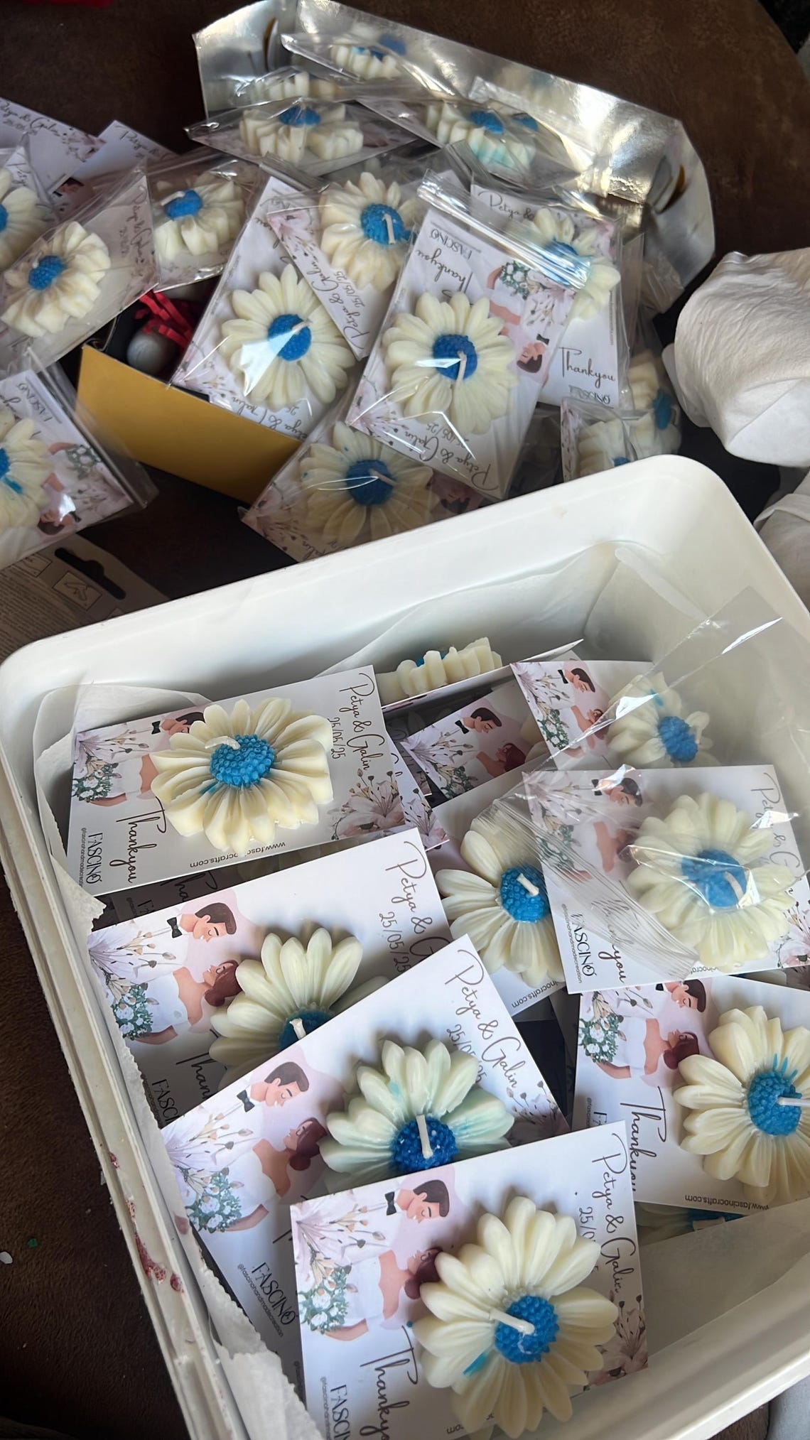Daisy Candle - Etsy