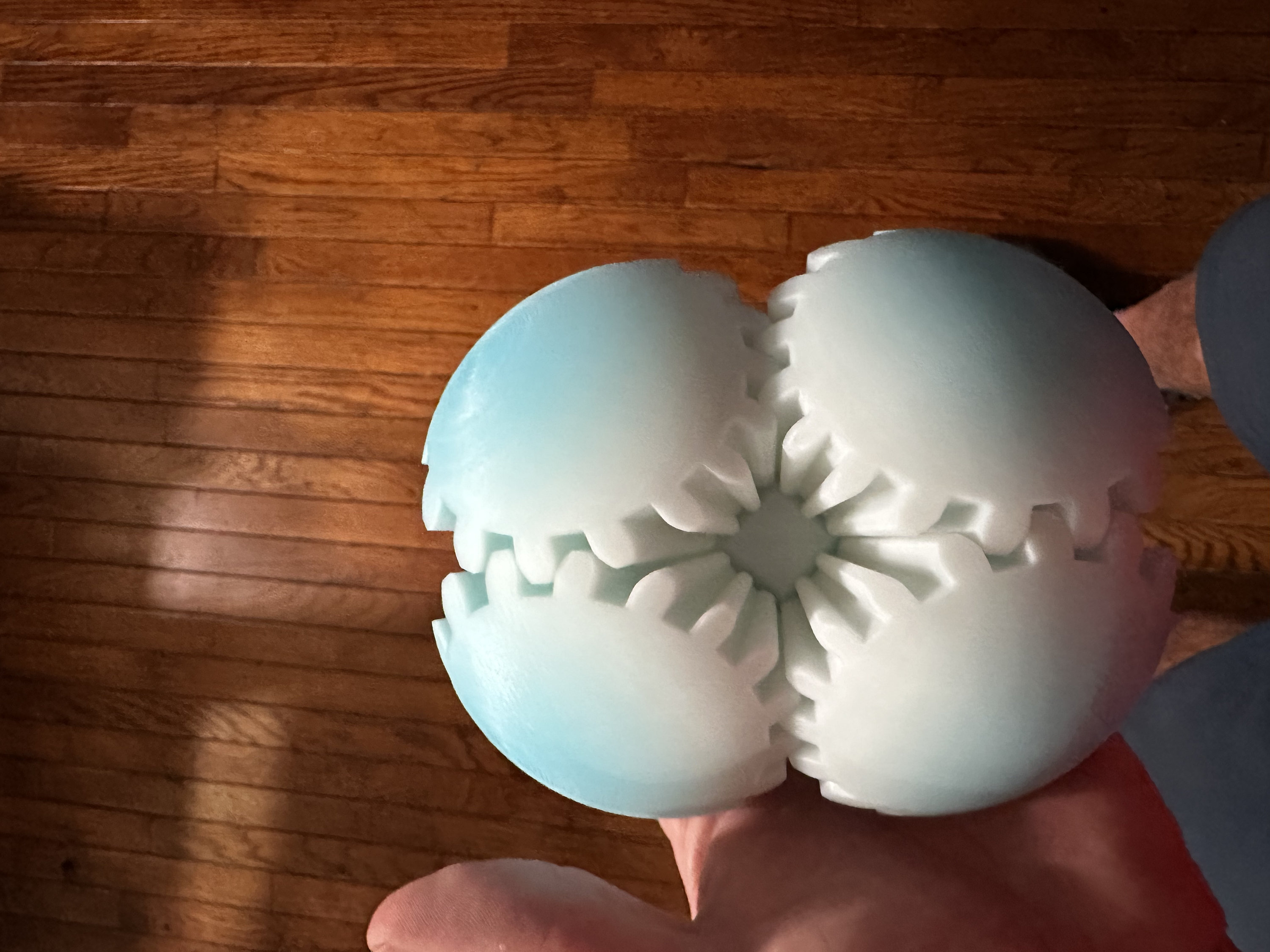 Gear Ball Fidget Toy 2 Sizes to Choose-new Red-white-blue - Etsy