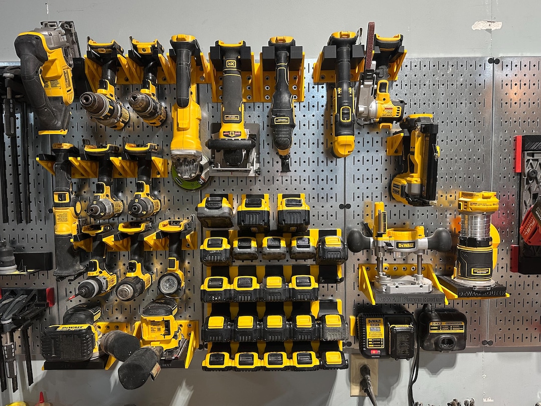 Wall Control Pegboard Accessories Tool Storage Dewalt - Etsy