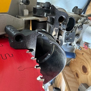 Dewalt Double Bevel Compound Sliding Miter Saw **parts Only** Dust ...
