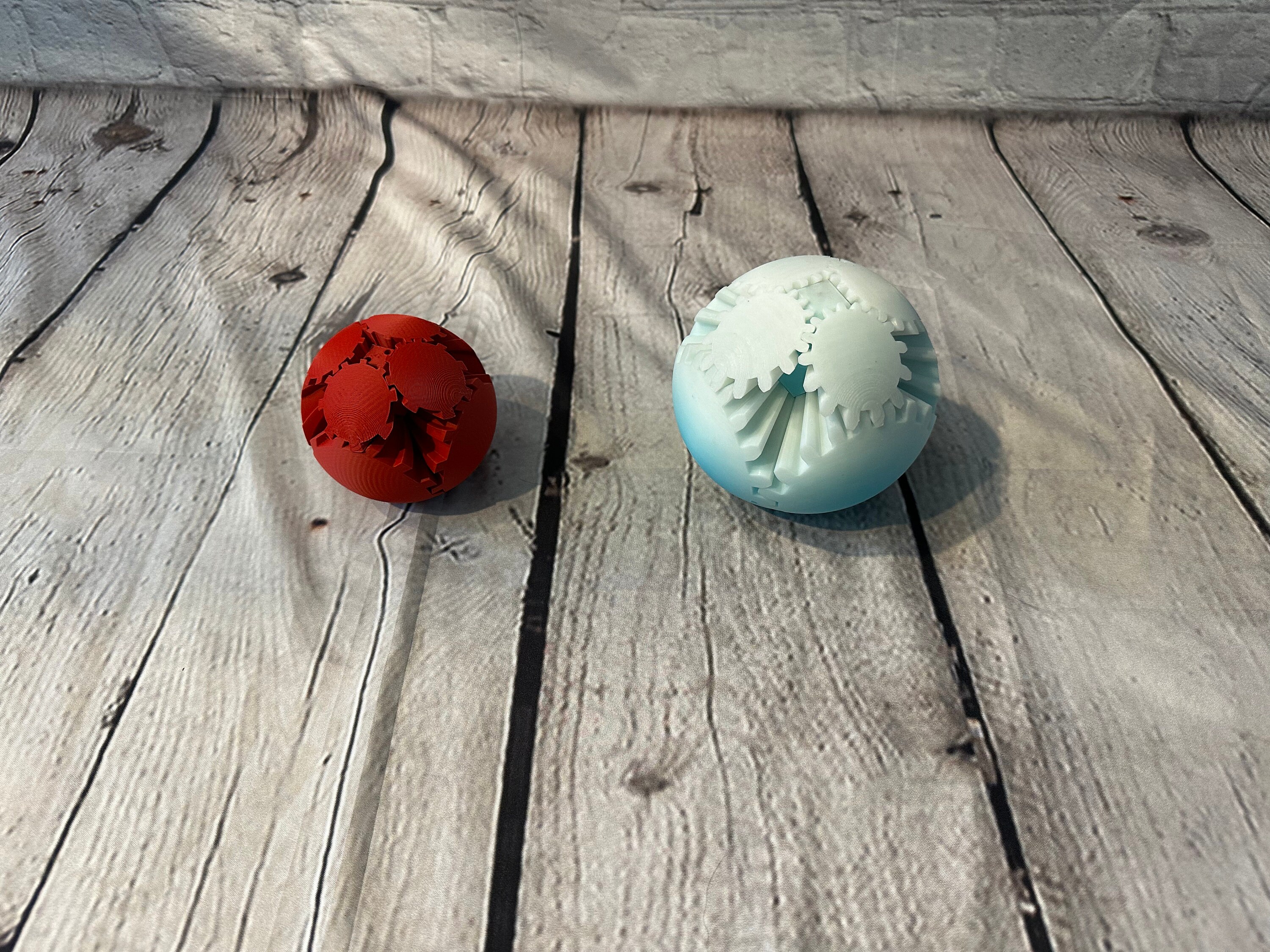 Gear Ball Fidget Toy 2 Sizes to Choose-new Red-white-blue - Etsy