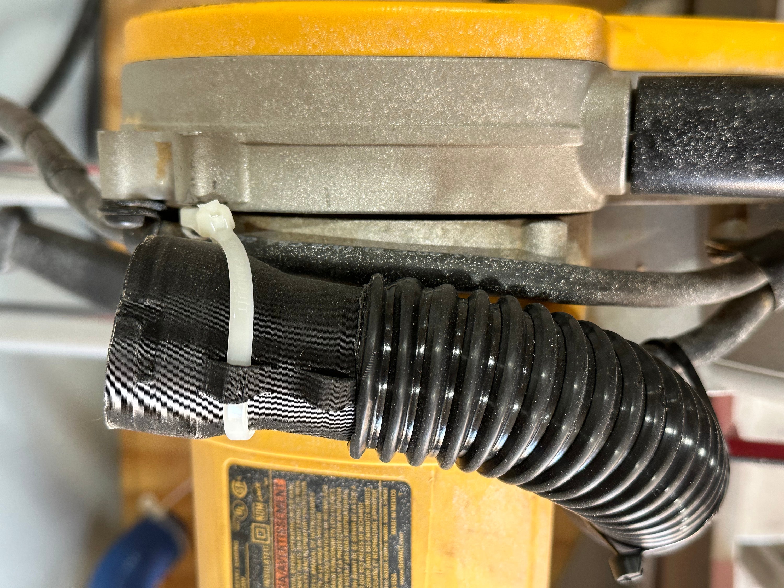 Dewalt Double Bevel Compound Sliding Miter Saw **parts Only** Dust ...