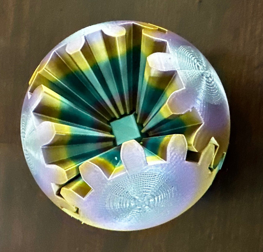 Gear Ball Fidget Toy 2 Sizes to Choose-new Red-white-blue - Etsy