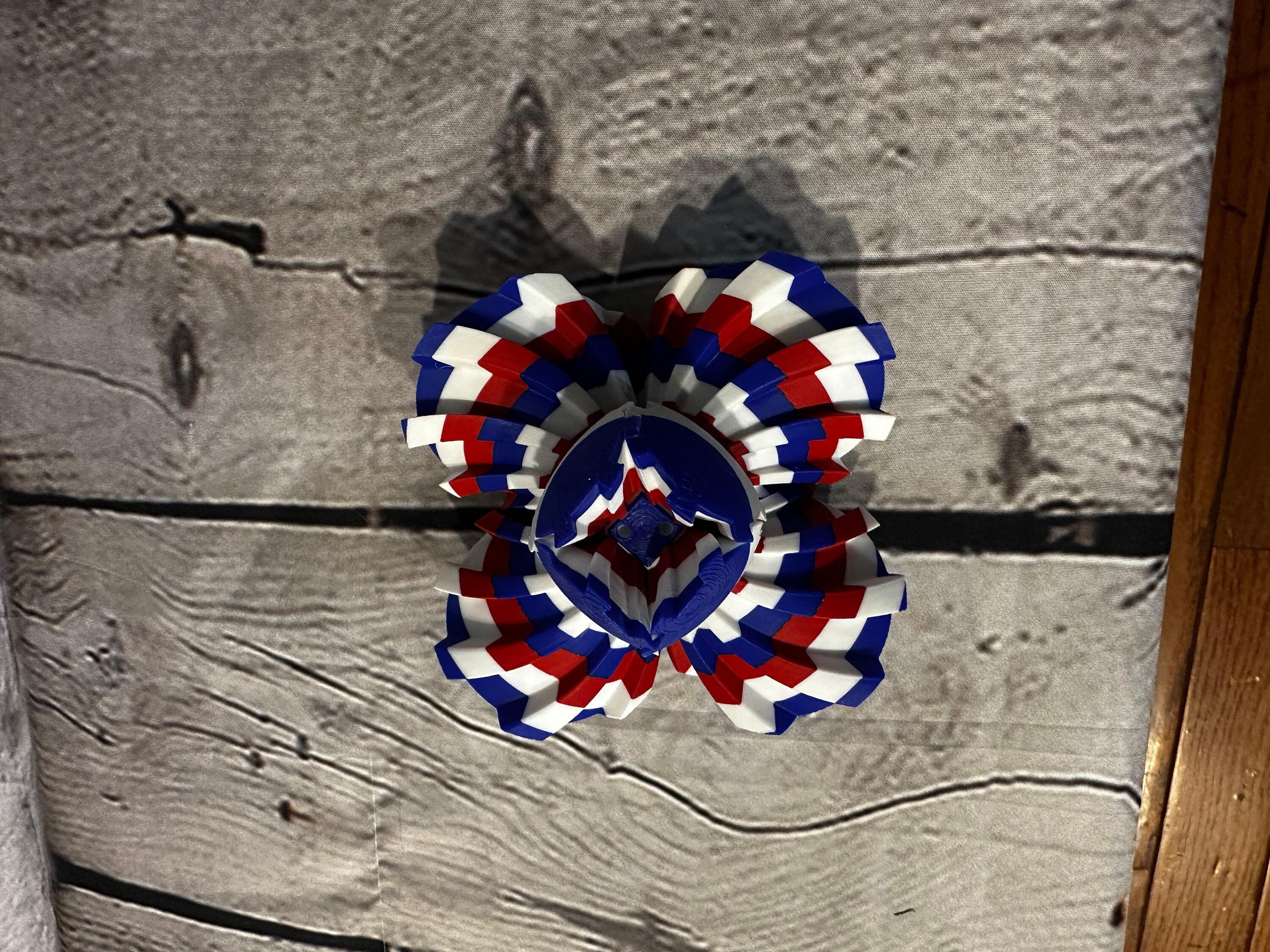 Gear Ball Fidget Toy 2 Sizes to Choose-new Red-white-blue - Etsy