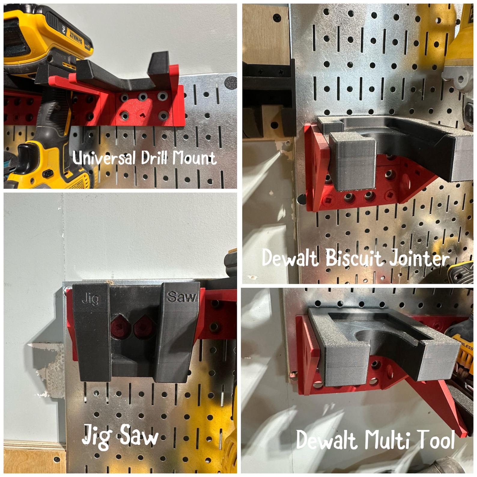 Wall Control Pegboard Accessories Tool Storage Dewalt - Etsy