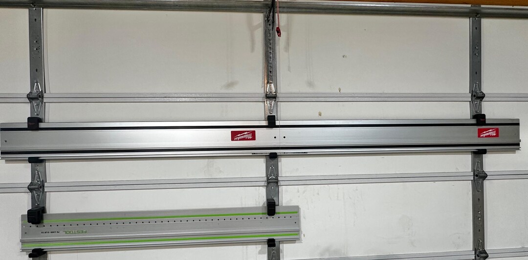 Track Saw Guide Rail Wall Mounts - Double and Single - Most Brands ...