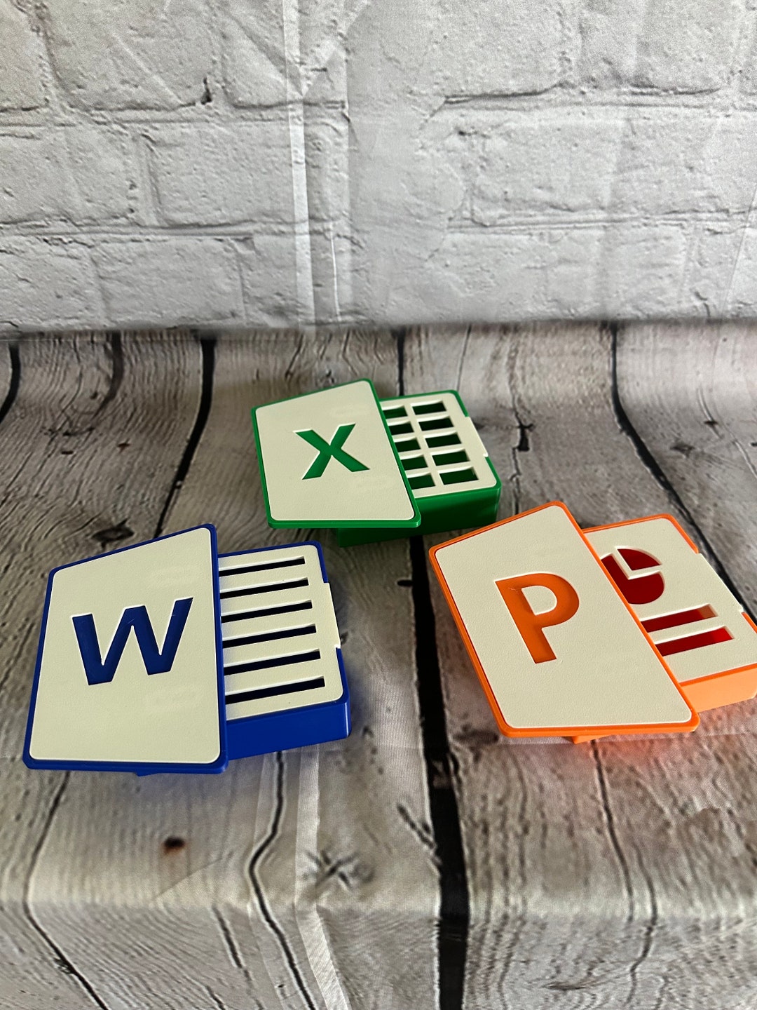 Office Post-It Note-opbergdozen Excel Word PowerPoint - Etsy Nederland