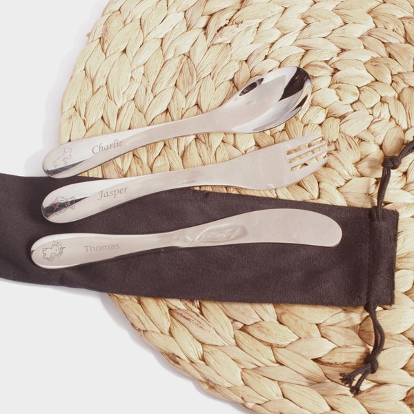 Childrens Cutlery - Etsy