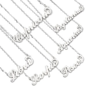Zodiac Star Sign Necklace - Sterling Silver Necklace - Recycled Diamond ...