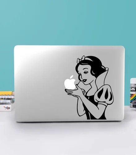 Snow White Apple SVG, PNG, Snow White Black and White Sticker, Cut File ...