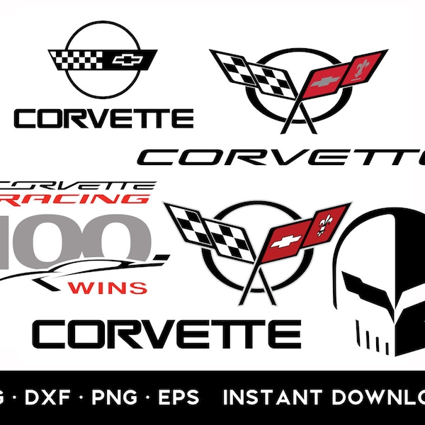 Corvette Svg - Etsy