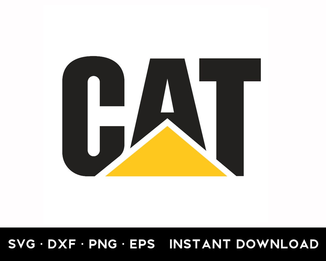Buy CAT Caterpillar Truck SVG Instant Download CAT Caterpillar Logo ...