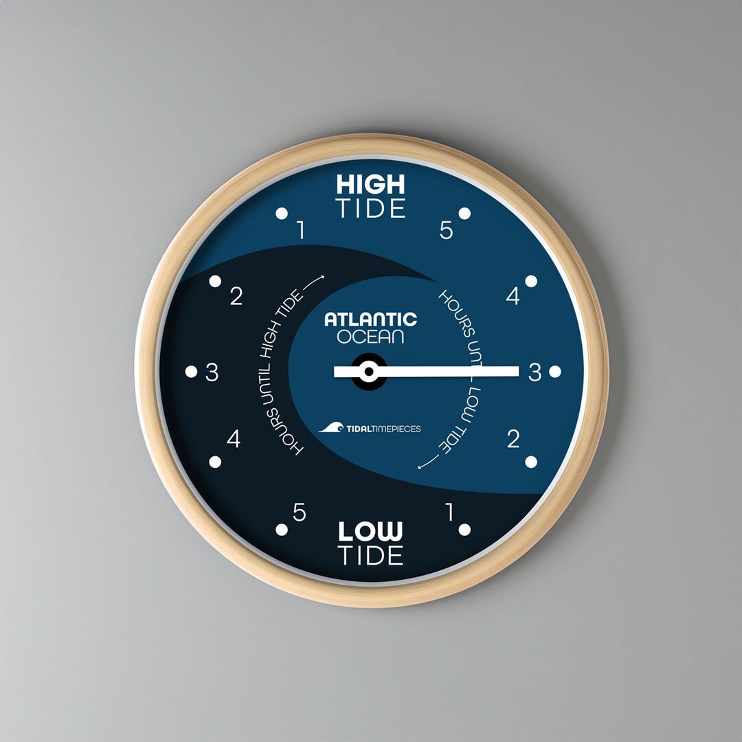 Midnight Wave Tide Clock - Etsy
