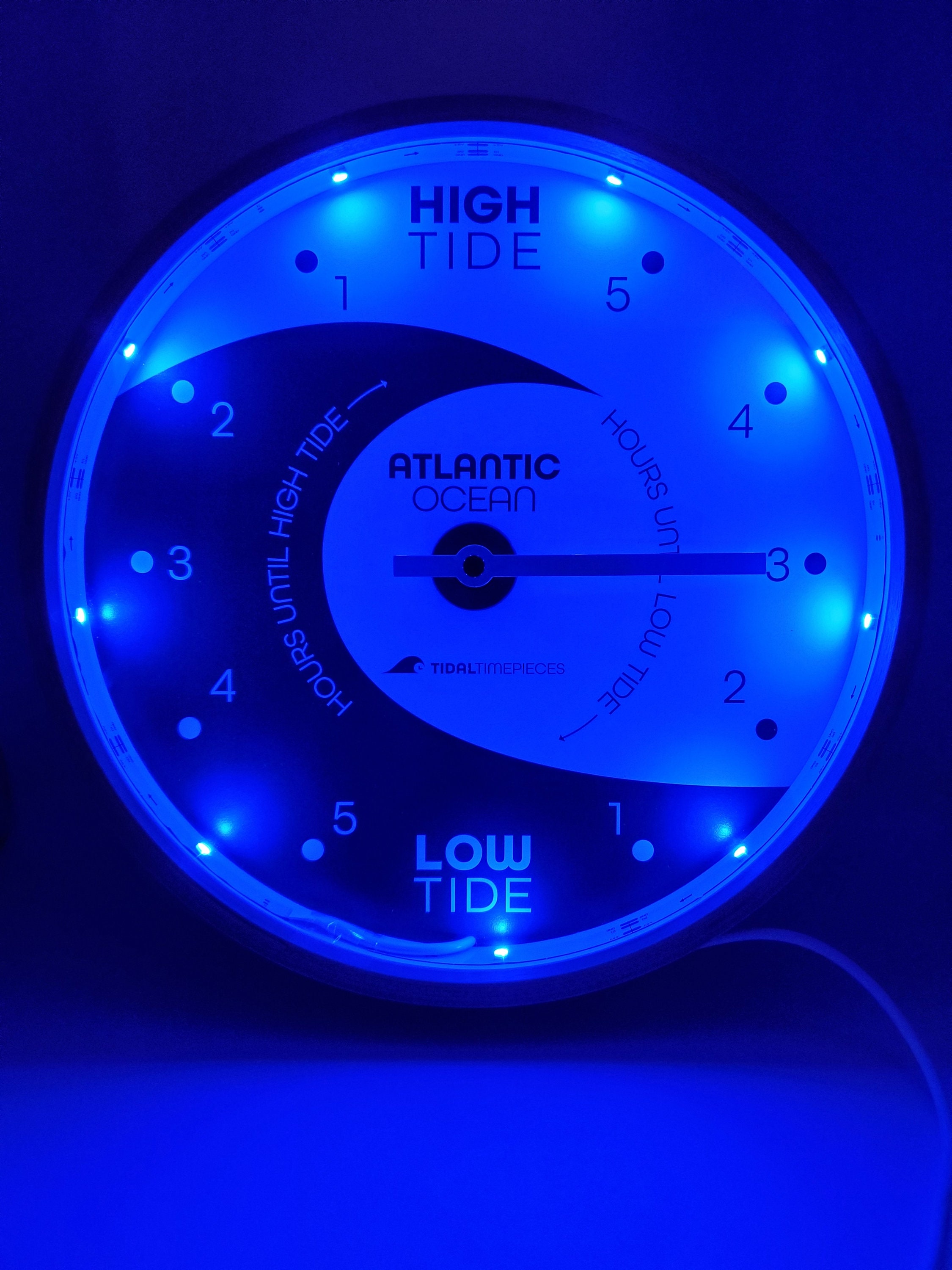 Yin and Yang LED Tide Clock - Etsy