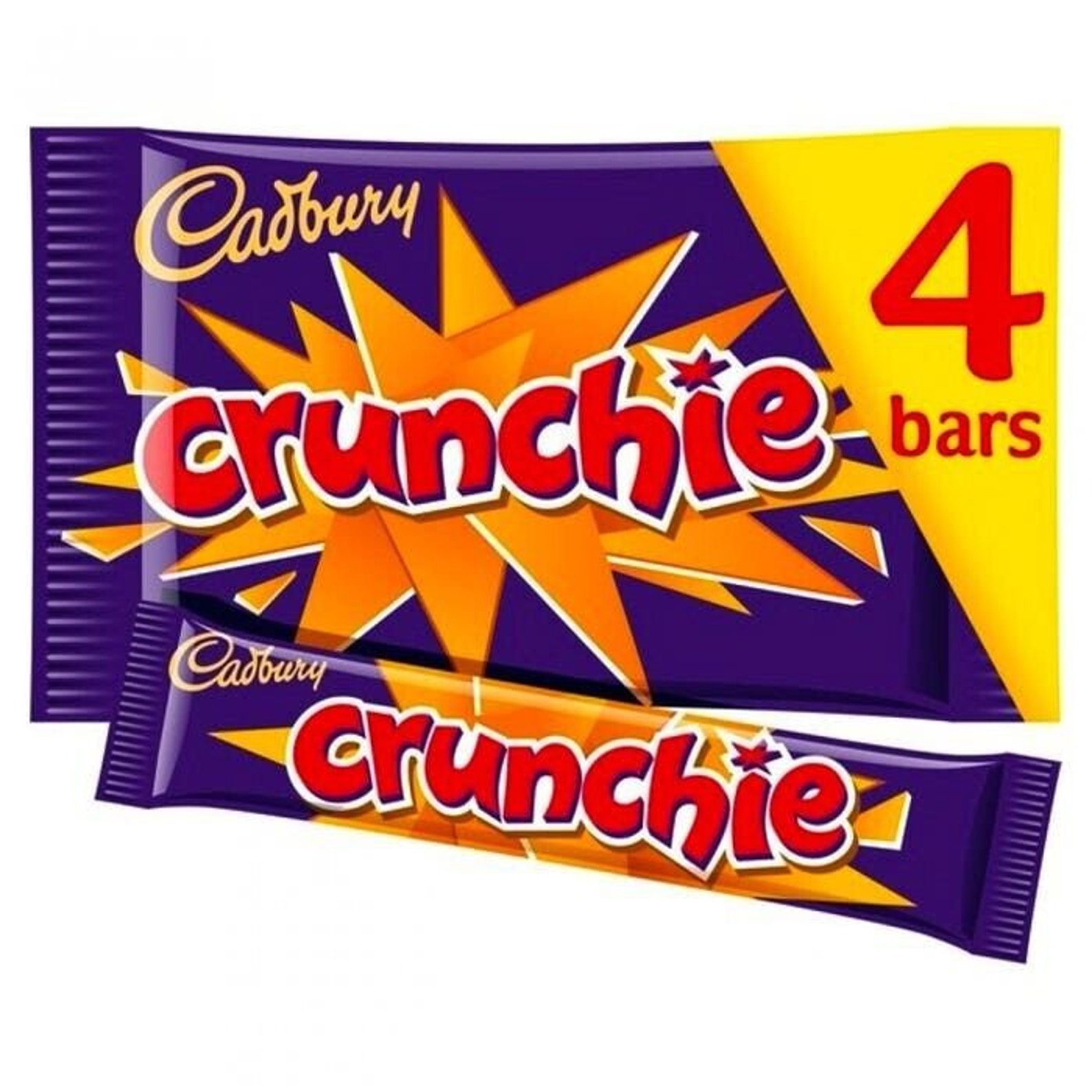 Cadbury Crunchie Bars 4 X 26.1g (104.4g) - Etsy UK