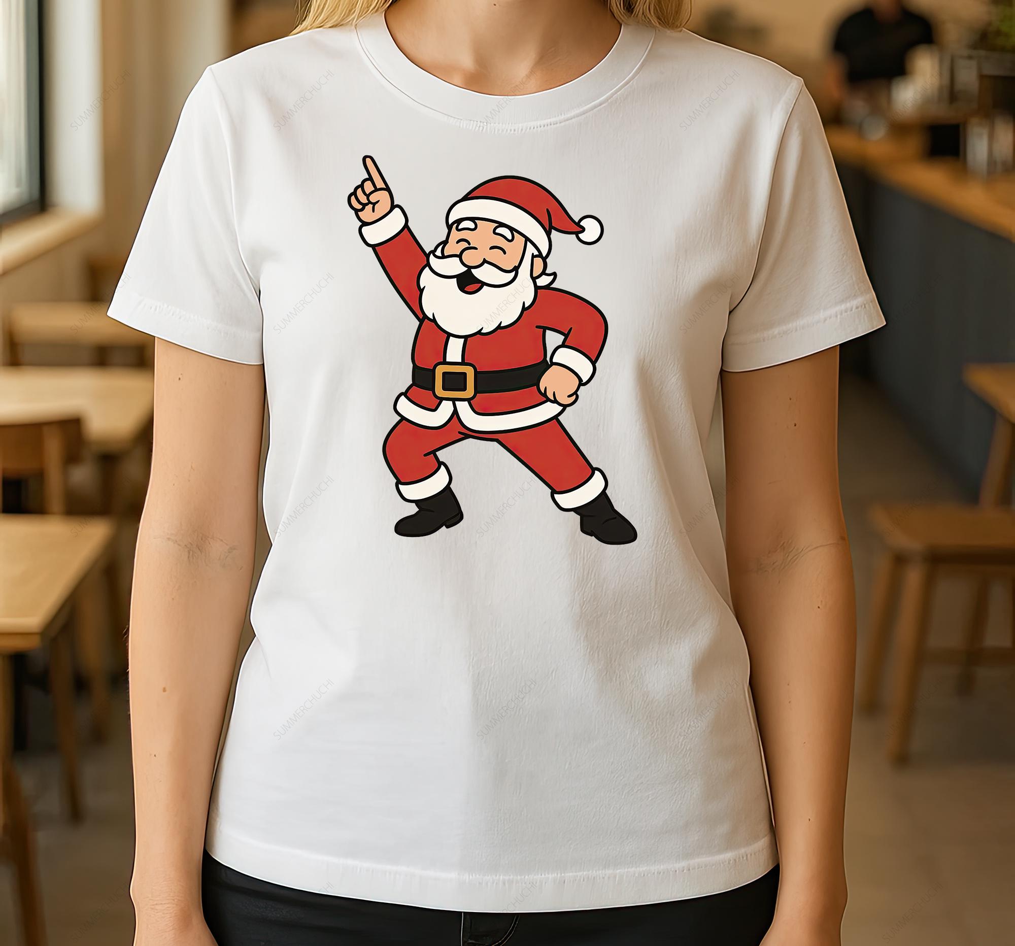 Santa Claus Dance PNG, Funny Christmas Clipart, Digital Download ...