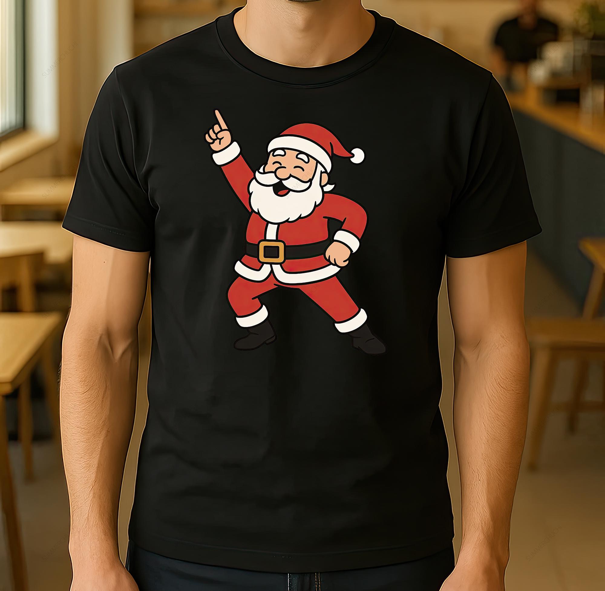 Santa Claus Dance PNG, Funny Christmas Clipart, Digital Download ...