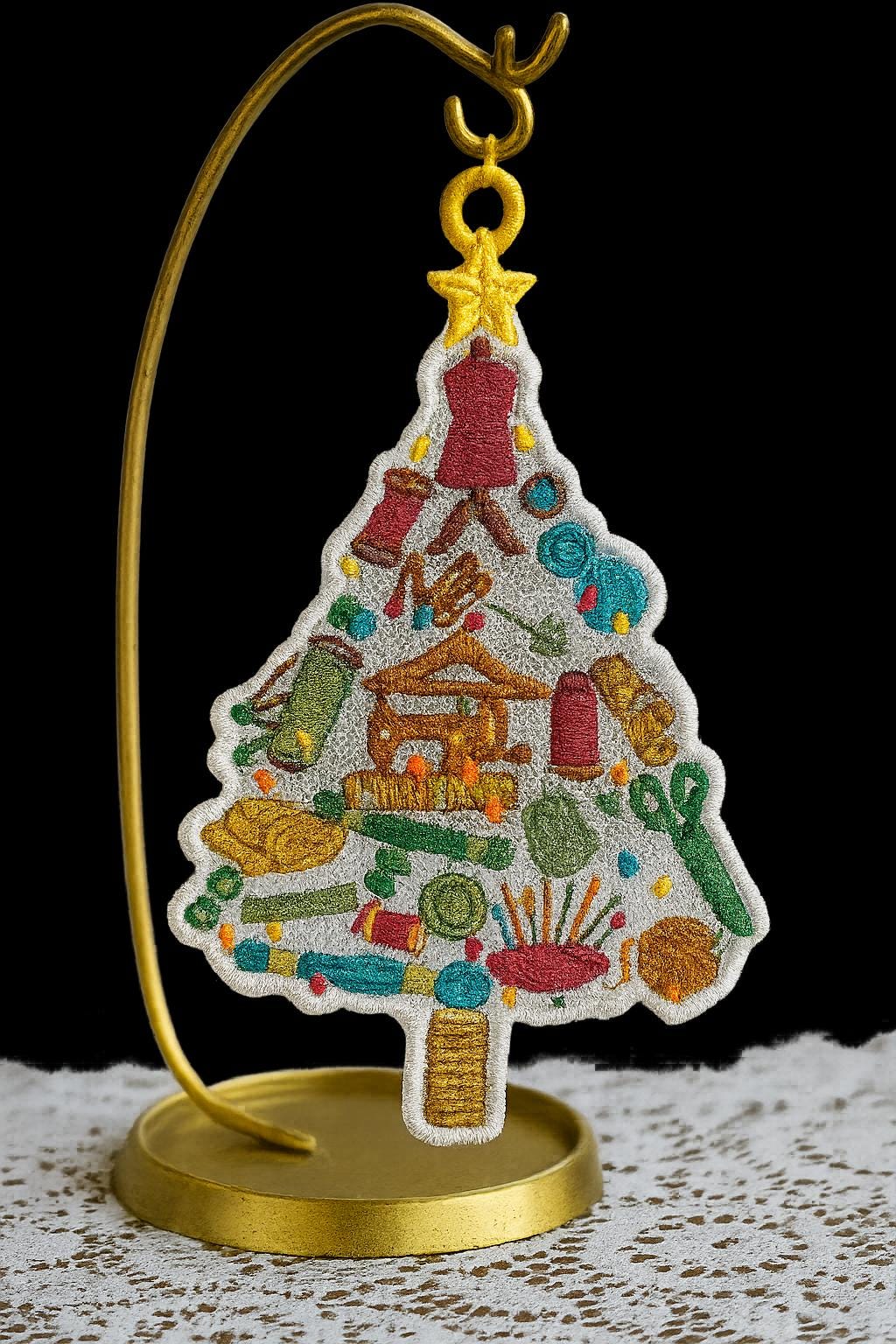 Tree Threads FSL Embroidery Design - Etsy