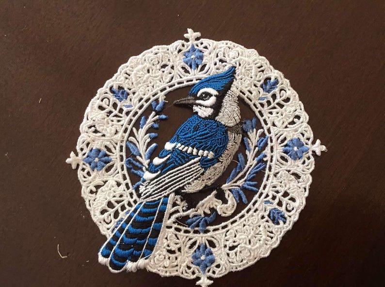 Fsl Blue Jay Embroidery Design - Etsy