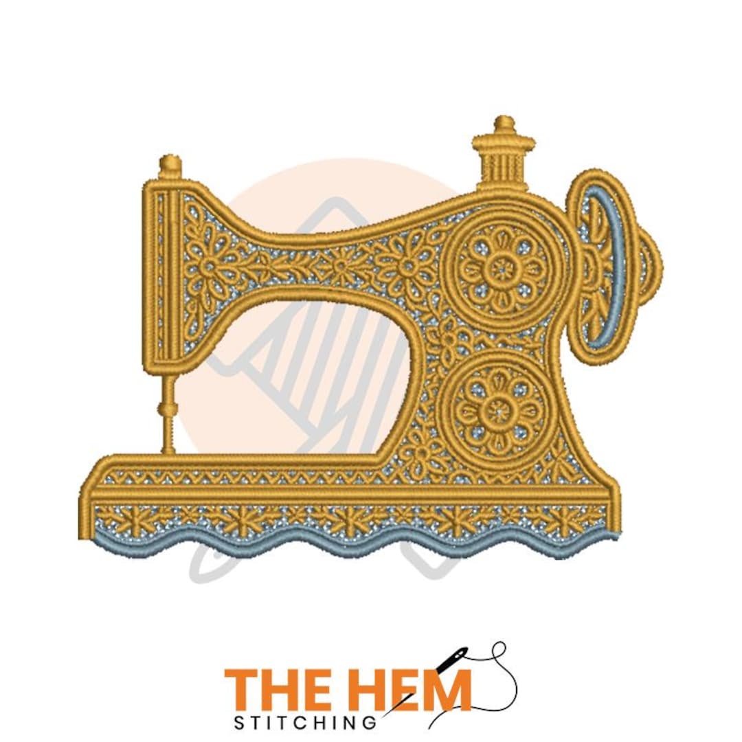 Sewing Machine 2 FSL Embroidery Design - Etsy