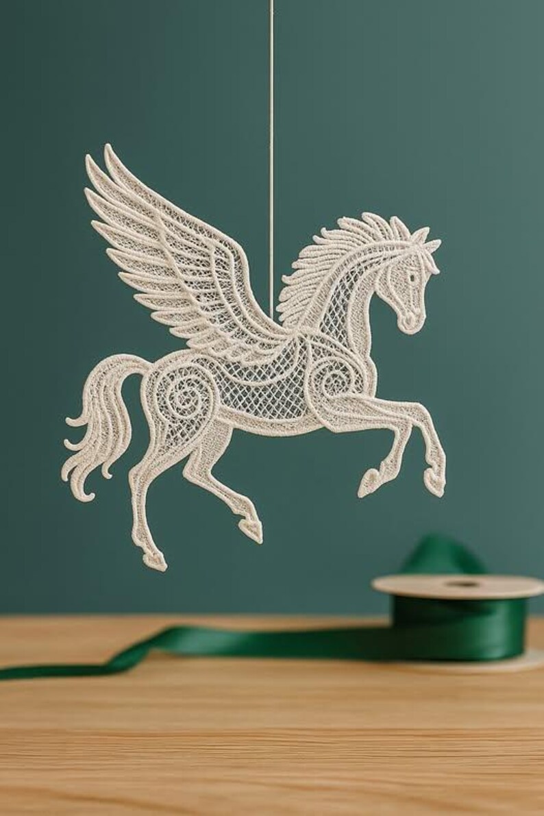 FSL Pegasus: Machine Embroidery Design (5x7) - Etsy