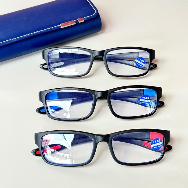 3 Men Reading Glasses - Etsy UK