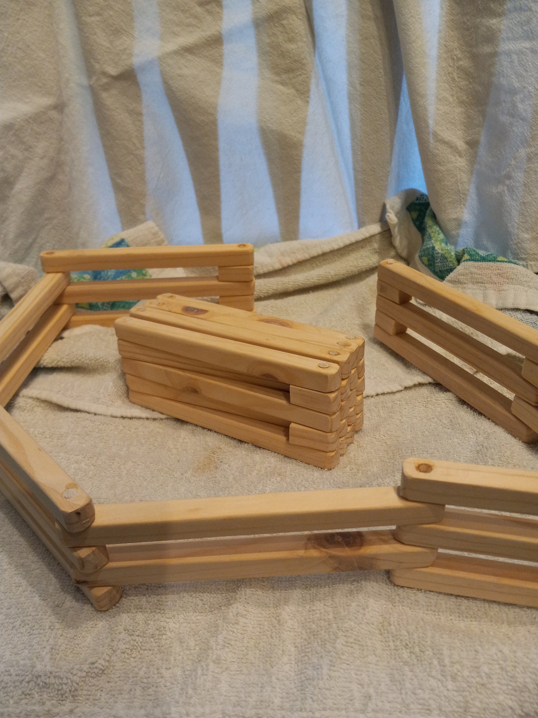 Wood Folding Corral Fence - Etsy
