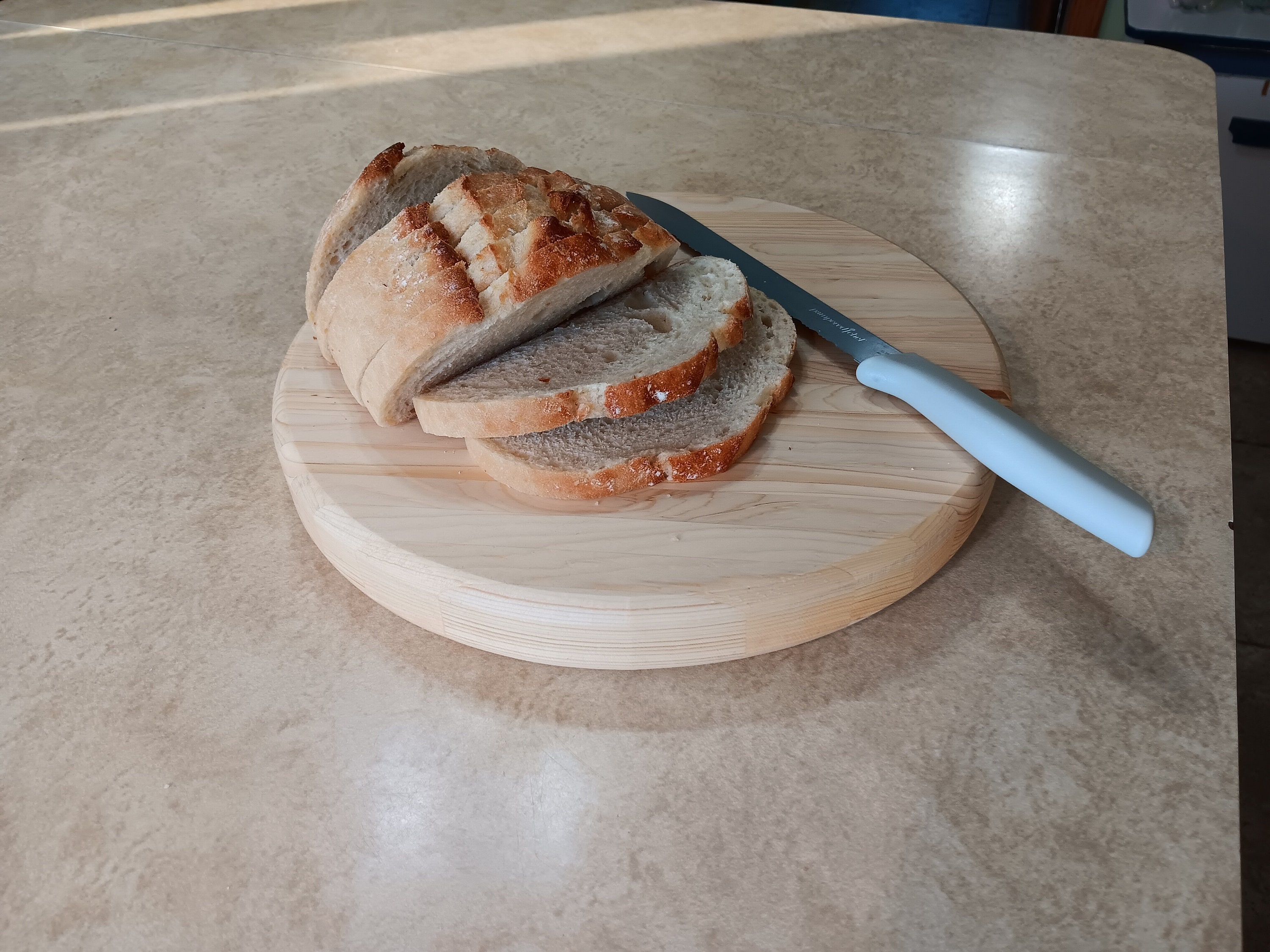 Thick 12 Round Butcher Block Cutting Board 1-3/8 - Etsy