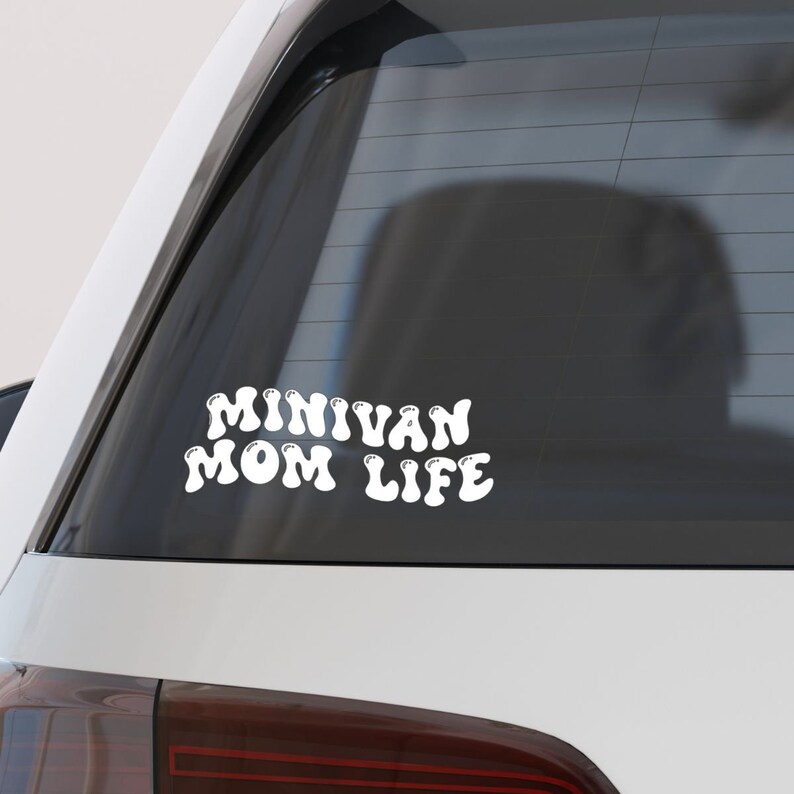 Minivan Mom Life Decal - Etsy