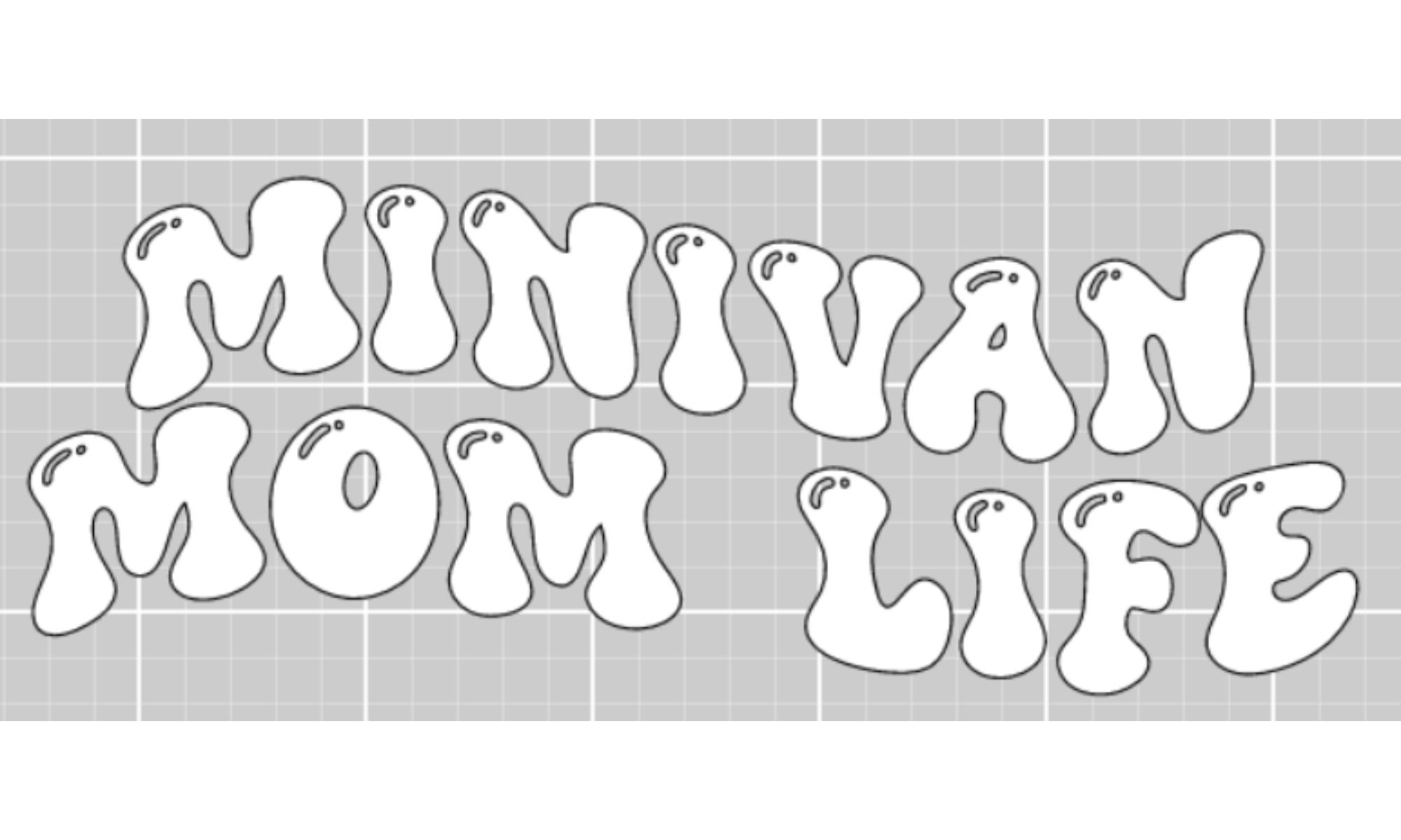 Minivan Mom Life Decal - Etsy