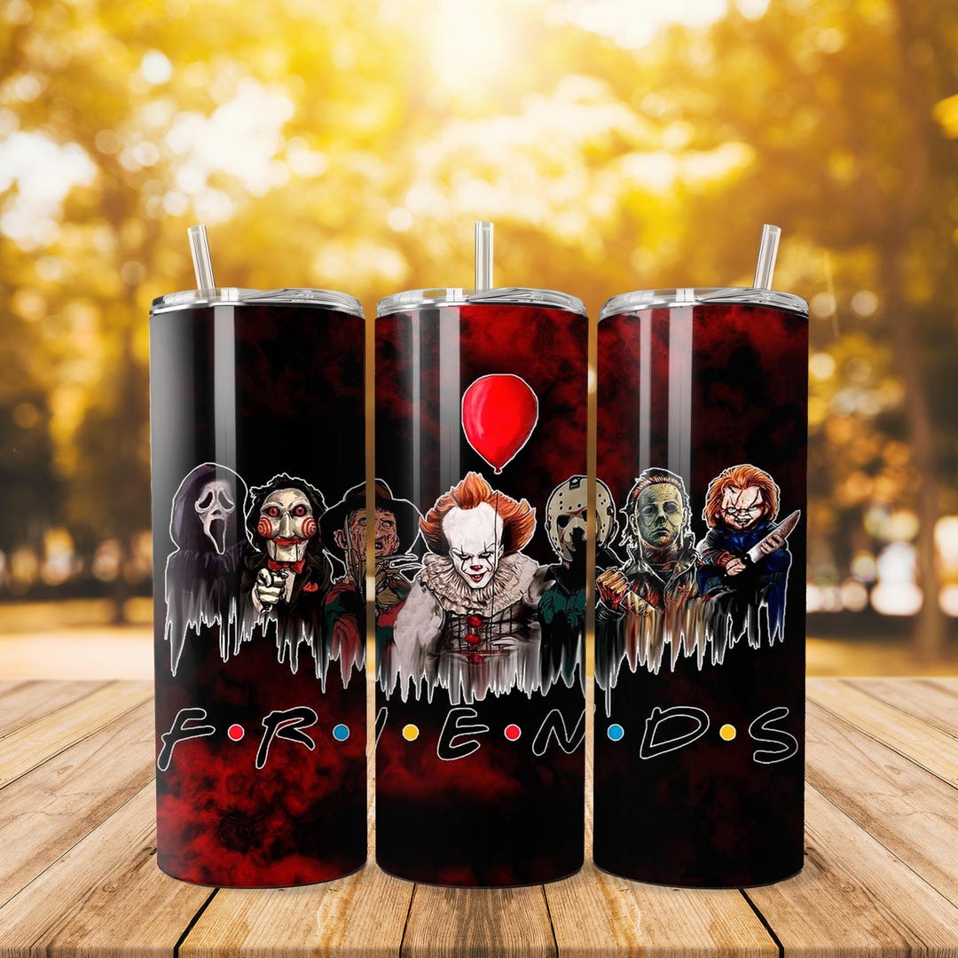 Slasher Friends Tumbler - Etsy