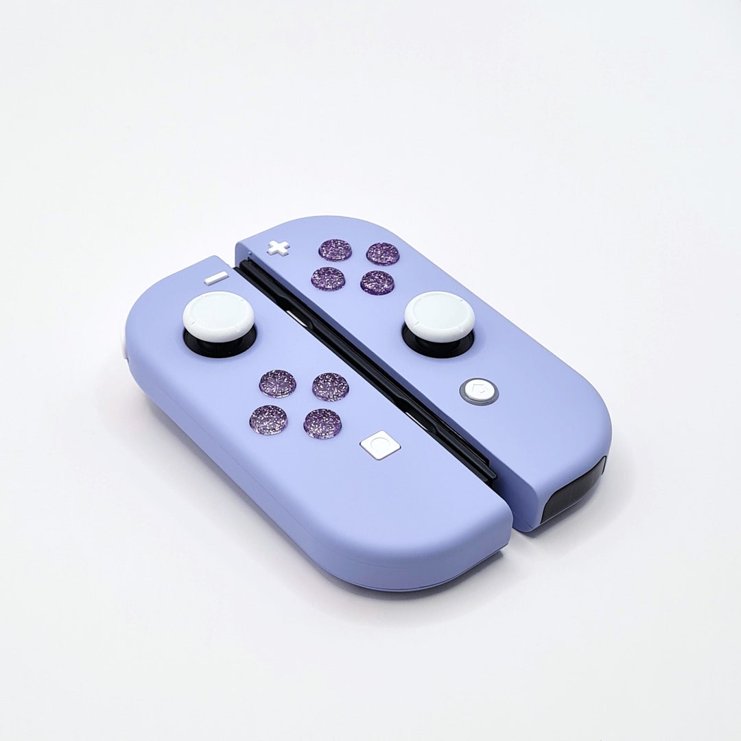 Nintendo Switch Joy-con Controller Purple / Glitter - Etsy