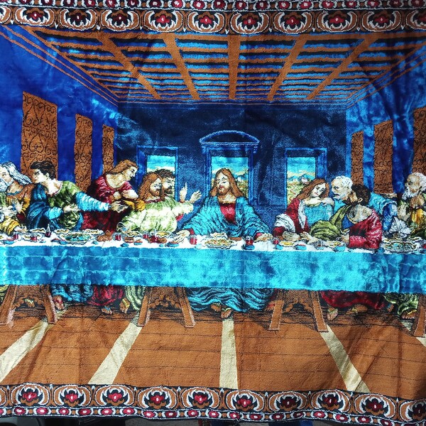 Last Supper Tapestry - Etsy