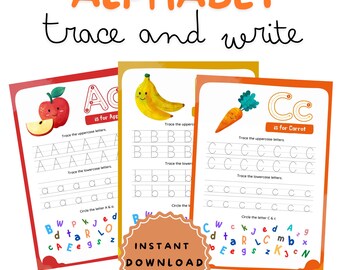Handwriting Practice Sheets for Kids, Letter Formation Practice ...