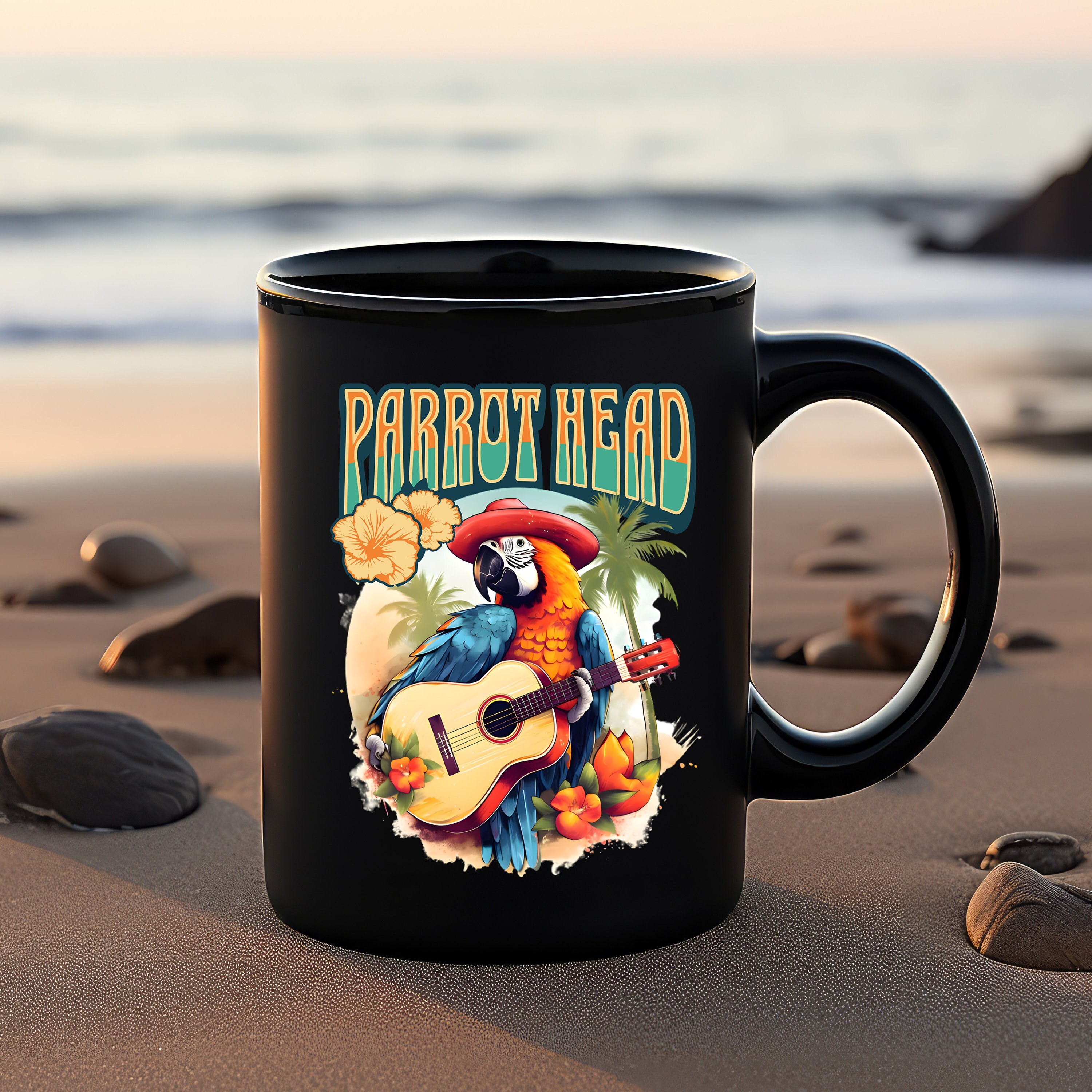 Parrot Head Coffee Mug, Parrot Head, Parrothead, Parrot Head Mug, Jimmy ...